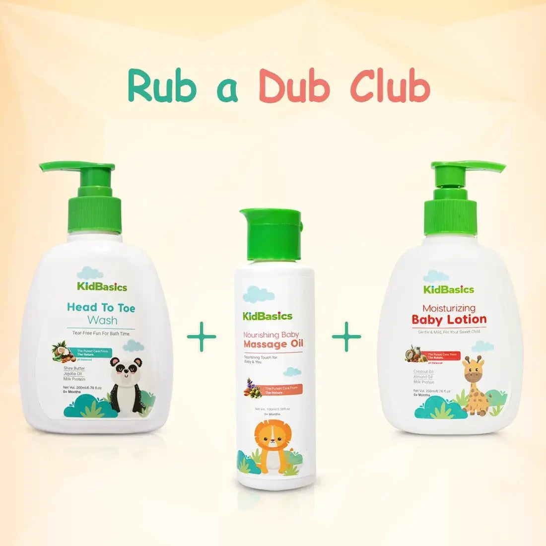 Rub-a-Dub Club Combo | Essentials for Babies | KidBasics