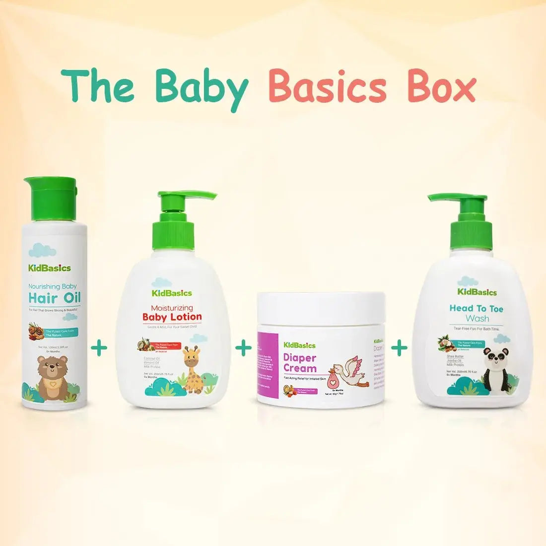 Baby Basics Box | All-in-One Baby Care Kit | KidBasics